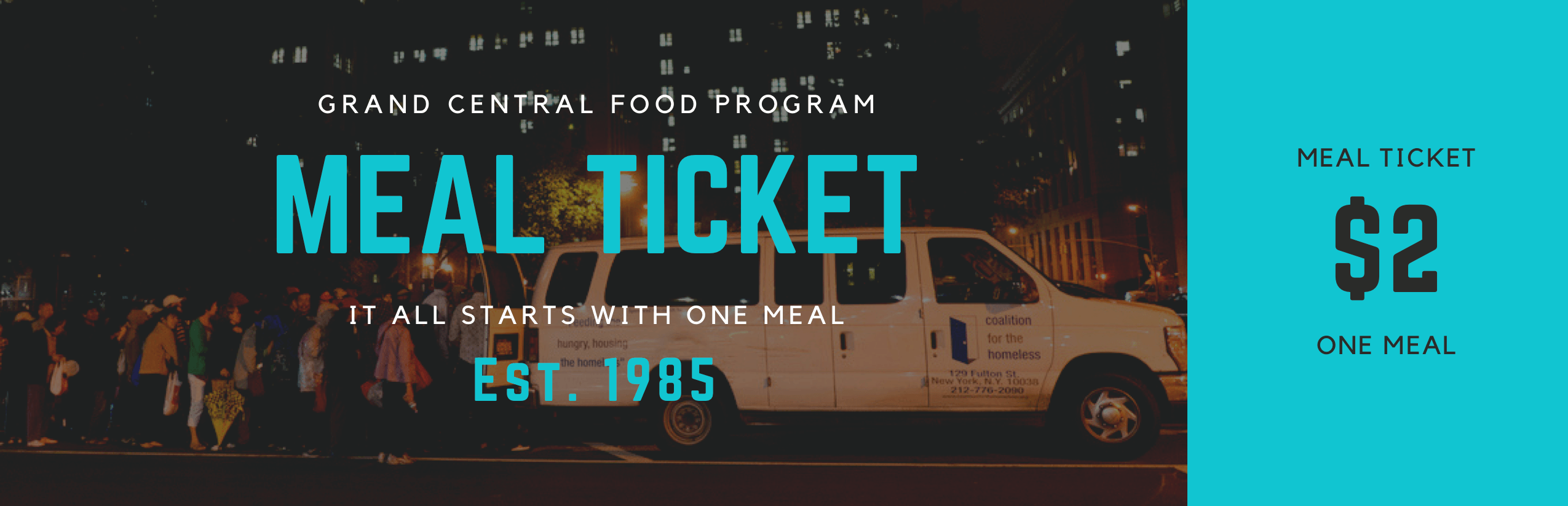 GCFP_MealTicket_OneMeal - Coalition For The Homeless