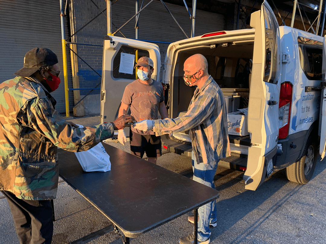 MASKED AUCTION - Coalition For The Homeless