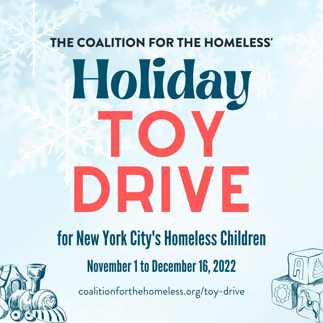 2022 Holiday Toy Drive - Coalition For The Homeless